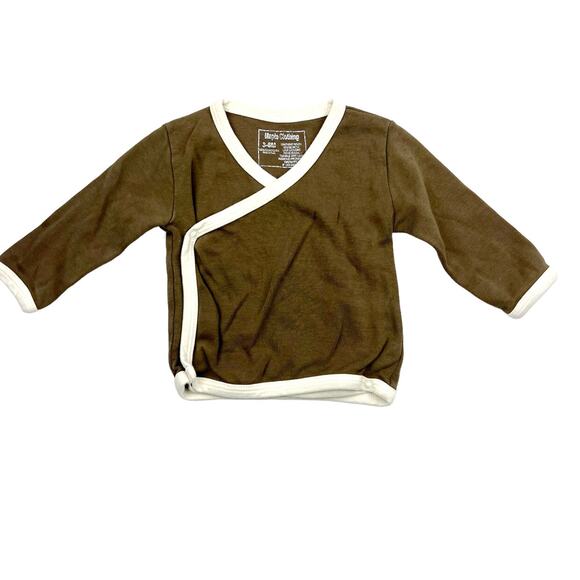 Maple | Shirts & Tops | Maple Clothing Organic Neutral Side Snap Top ...